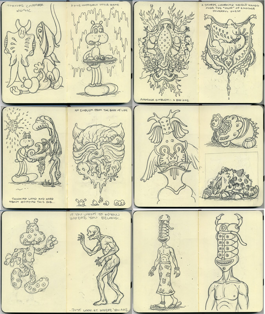 A Glimpse Into Jim Woodring’s Sketchbook | TIME.com