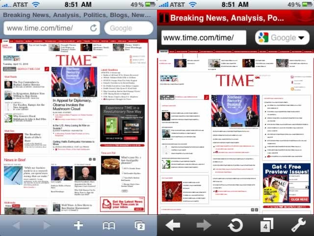 Quick Look At The Opera Mini Web Browser For iPhone | TIME.com