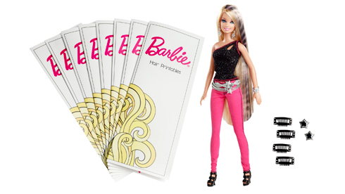 Toy Fair: Top 10 Tech Toys For 2011 - Barbie Hairtastic Printables ...