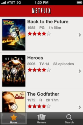 Netflix | 50 Best iPhone Apps 2012 | TIME.com