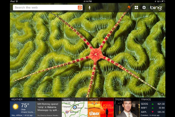 Bing for iPad (Free) | 30 Best Apps for Apple’s New iPad | TIME.com