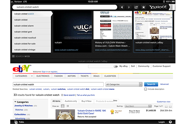 Yahoo’s Axis: Visual Search, an iOS Browser and No ‘Ten Blue Links’ | TIME.com