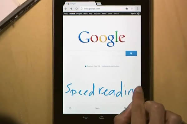 Google Handwrite Pits Mobile Search Against Your Withered Penmanship ...