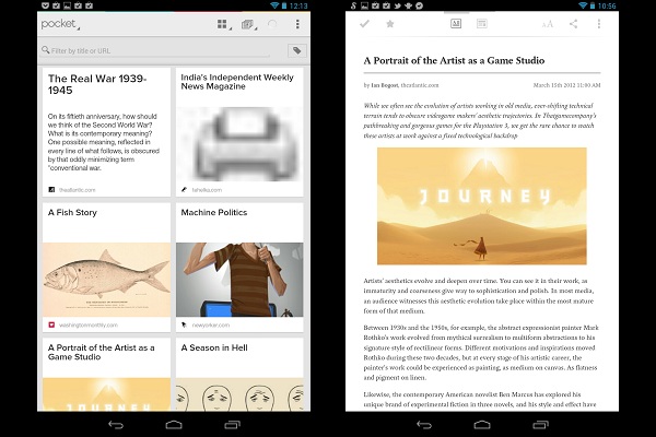 Pocket | Nexus 7 Niceties: 15 Best Apps for Google’s New 7-Inch Tablet ...