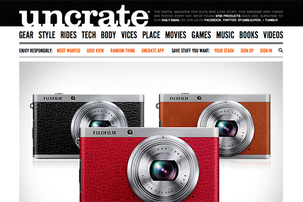 Uncrate | 50 Best Websites 2012 | TIME.com