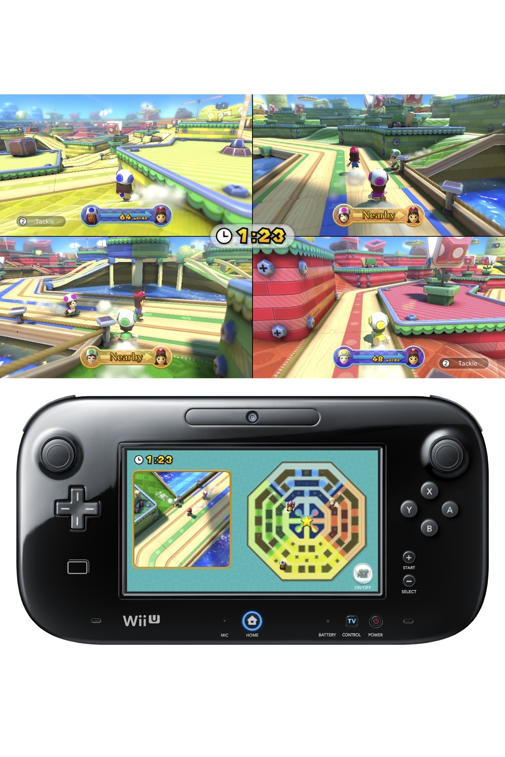 Nintendo Wii U: How the TV Screen and the GamePad Screen Work Together ...