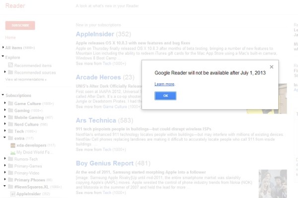 Three Lessons from the Death of Google Reader | TIME.com
