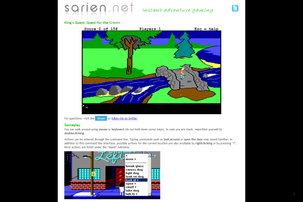 Sarien.net | 50 Best Websites 2013 | TIME.com