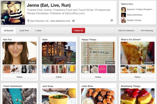Jenna Weber | (Eat, Live, Run) | Who to Follow on Pinterest: Top 30 ...
