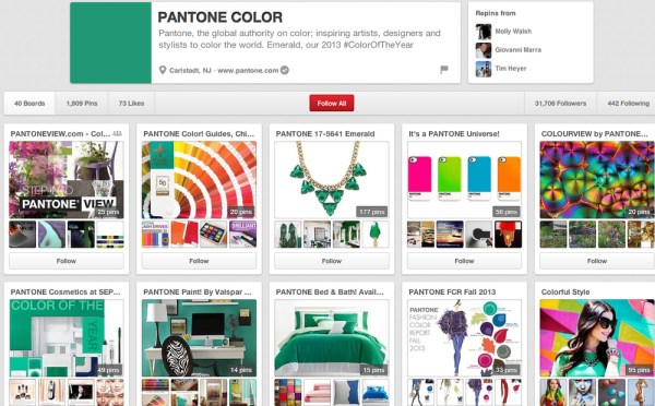 Pantone Color | Who to Follow on Pinterest: Top 30 Pinners | TIME.com