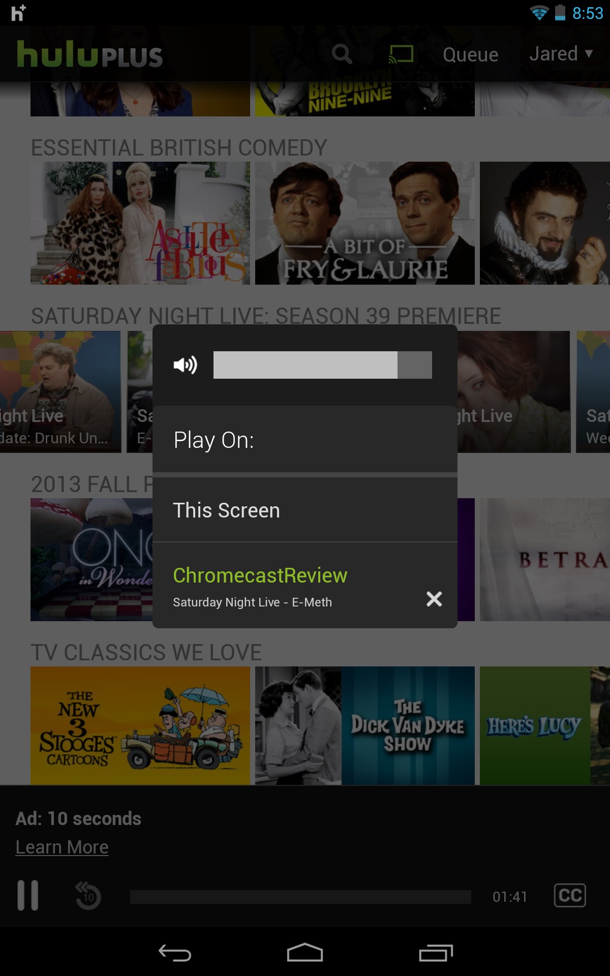 Hulu Plus Makes a Surprise Chromecast Appearance | TIME.com