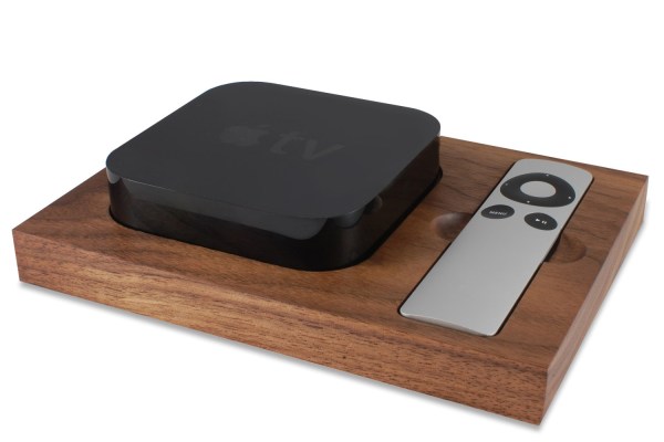 Finally, a Handsome Wooden Tray to Hold Your Apple TV Box and Remote ...